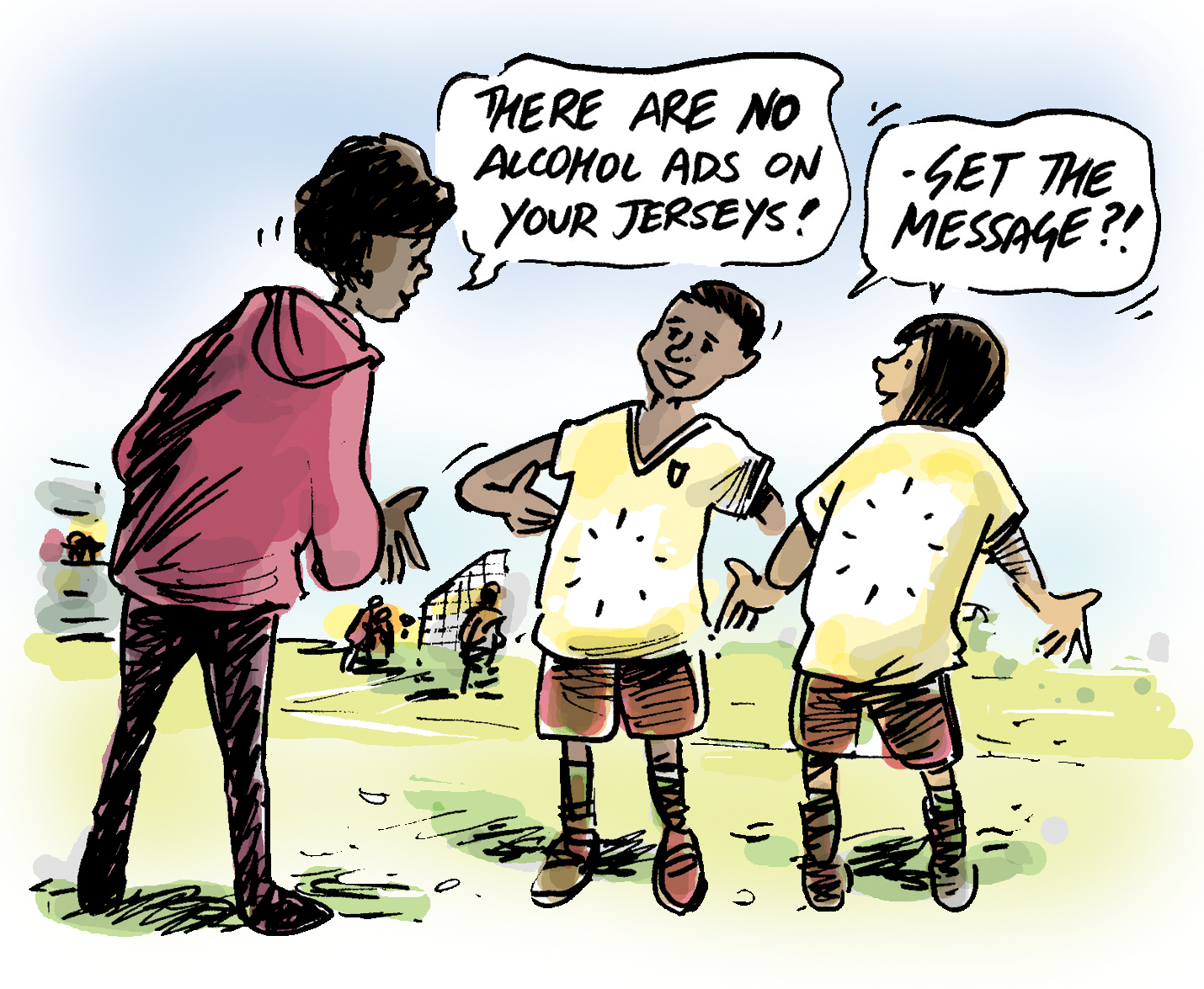 Cutting alcohol ads in sport sends the right message to youngsters ...