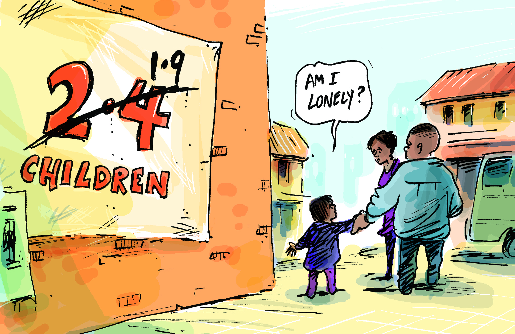 Whatever happened to 2 point 4 children? - Population - Issues Online